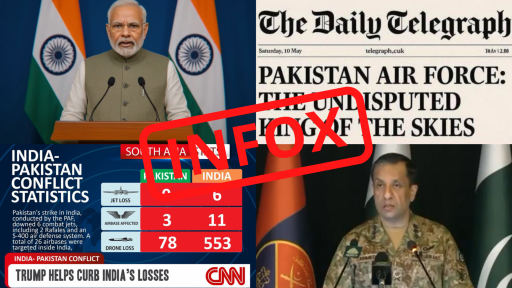 Inde-Pakistan: les armes se taisent, pas la désinformation - Les dessous de l'infox, la chronique